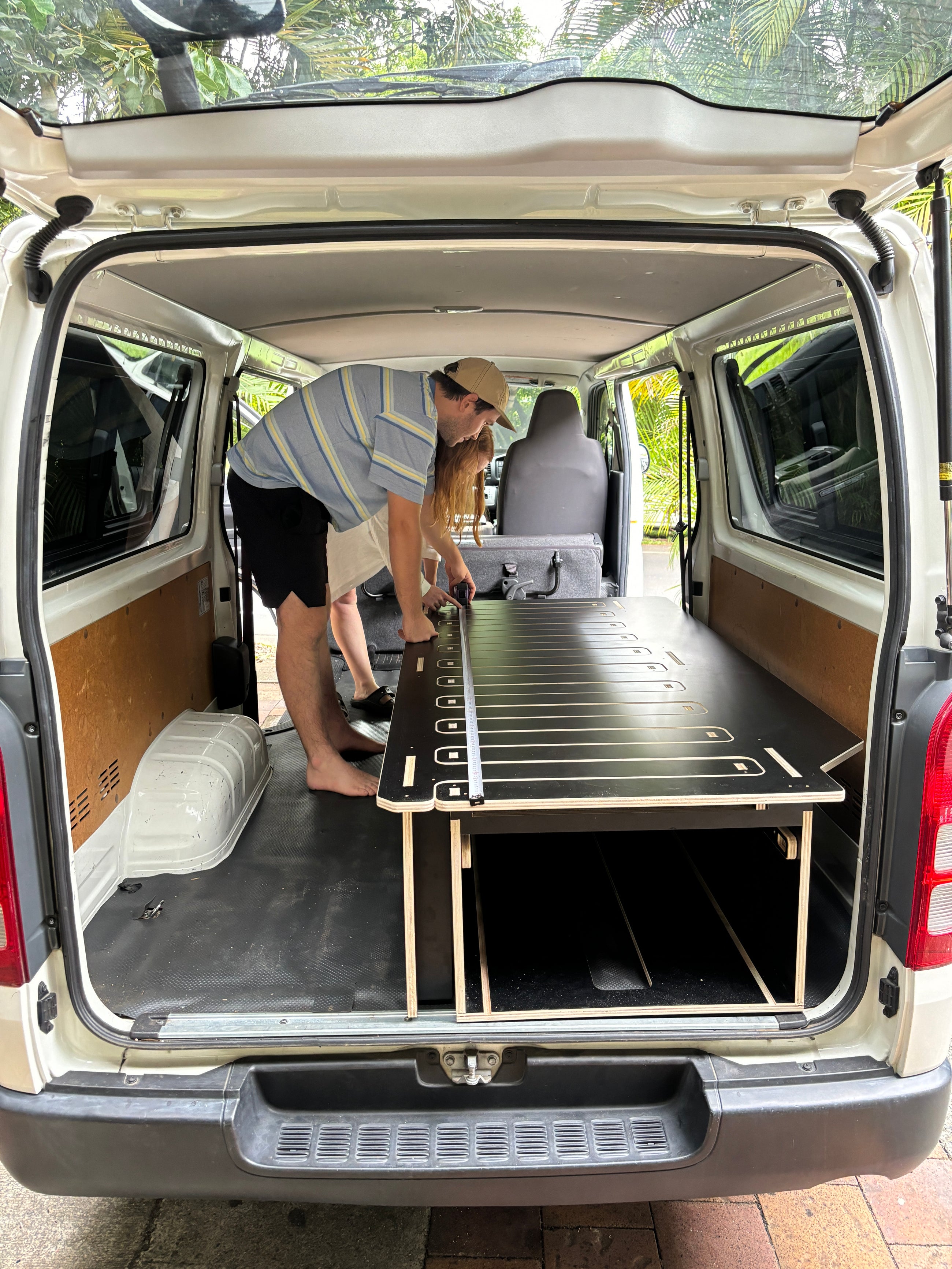 Sliding Bed Camper