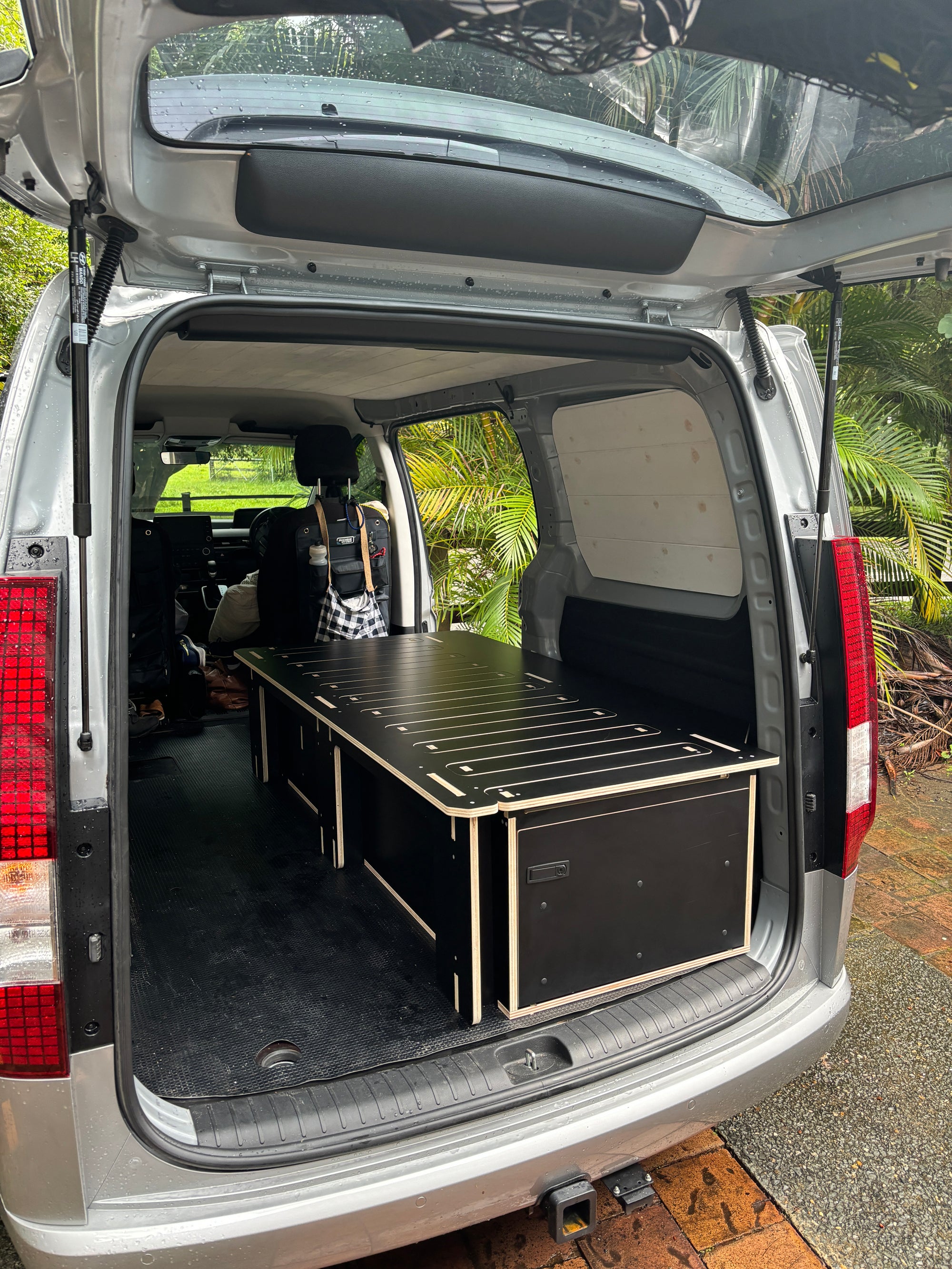 Sliding Bed Camper