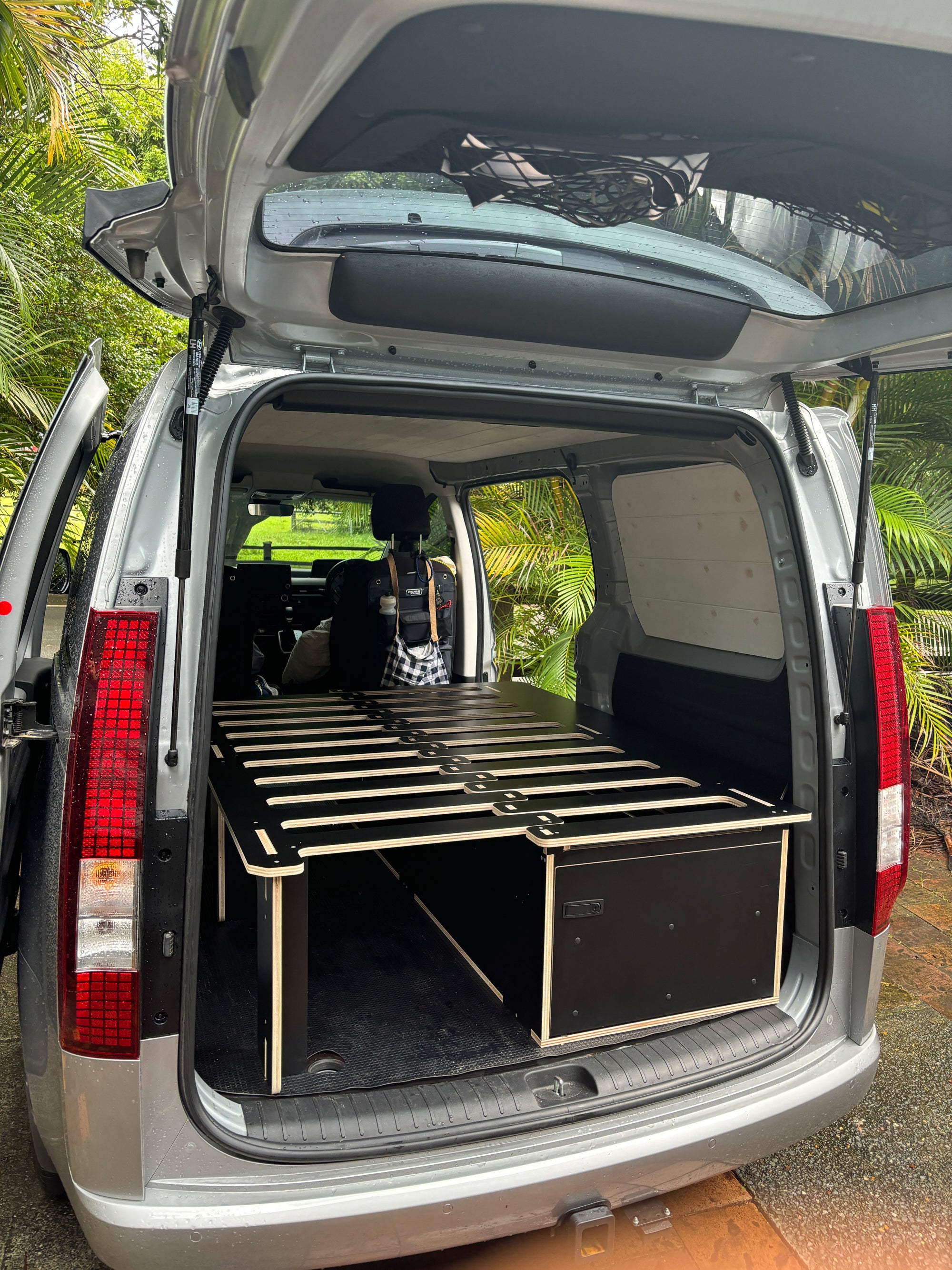 Sliding Bed Camper